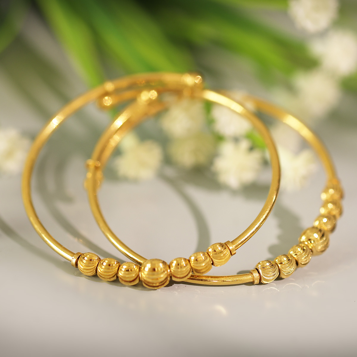 Traditional Beaded Kada For Kids - Rajwadi Jewellers